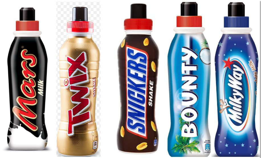 Mars, Twix, Snickers, Bounty and Milky Way 330ml Import Export